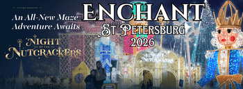 Enchant Christmas Returns To Tropicana Field In St. Pete – St Pete Is ...